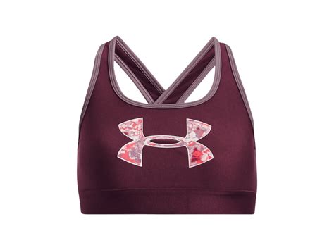 Ua Girls Cross Back Graphic Sports Bra Midway Sports