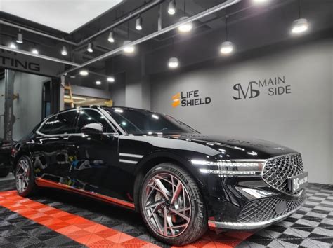 제네시스 G 90 썬팅 레인보우 V90 하이퍼골드그린 색상 경기도 성남시 분당구 판교동 자동차정비카센타 당근 비즈 소식