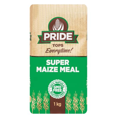 Pride Super Maize Meal 1kg Porridge Maize Meal And Pap Breakfast