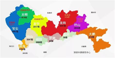 深圳房价分布图 深圳各区房价分布图 深圳分布图 第11页 大山谷图库