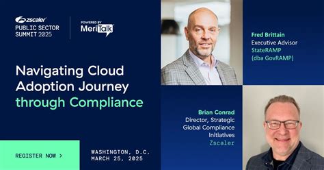 ️ Zscaler Public Sector Summit Session Navigating Cloud Adoption