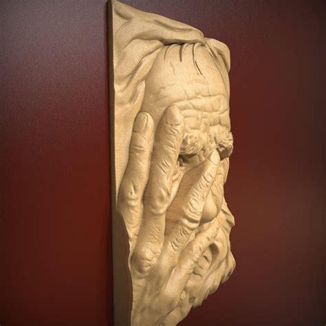 Wise Man STL Relief File For CNC Router Carving Engraving Etsy