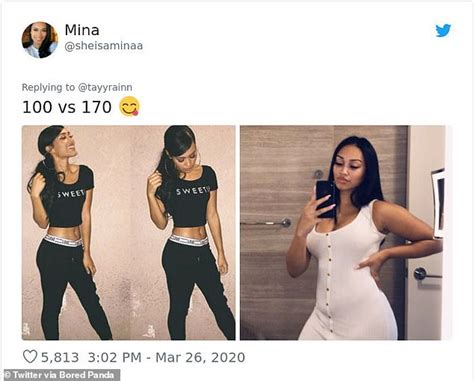 Female Weight Gain Before And After