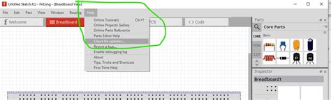 All Fritzing Parts Are Missing In Version Parts Help Fritzing Forum