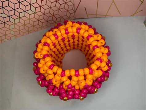 3d Kandi Rotating Cuff Etsy