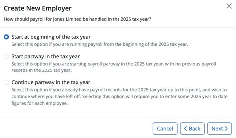 Adding A New Employer Brightpay Documentation