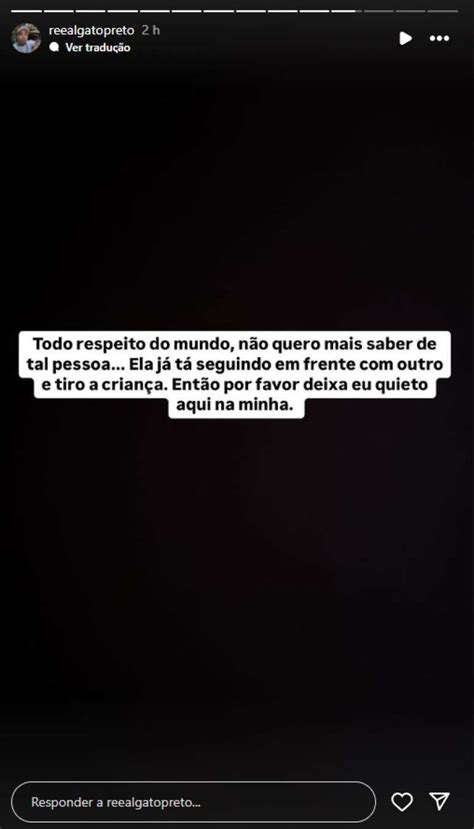 Gato Preto Diz Que Bia Miranda Fez Aborto De Seu Filho