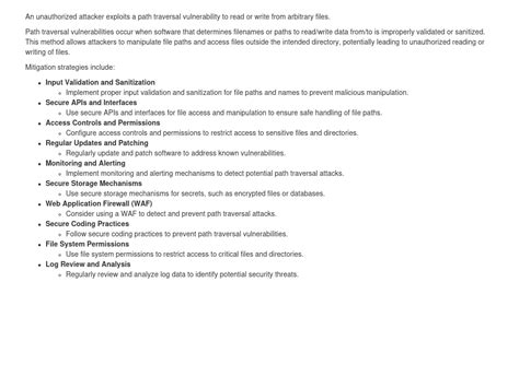 path traversal security best practices for generative ai in the enterprise dell technologies