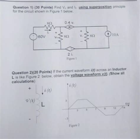 Solved Question 1 30 Points Find V0 And Ix Using