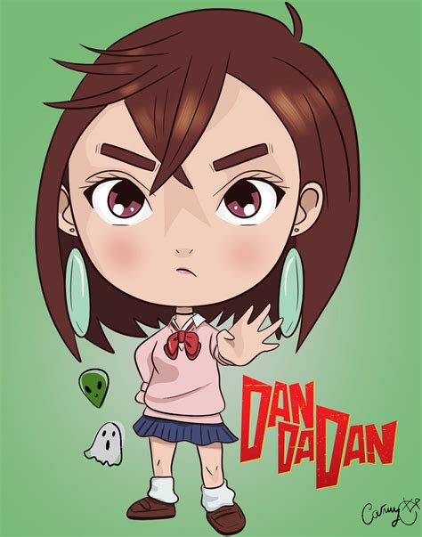 Momo Ayase Chibi Dandadan By Carmydelonge On Deviantart