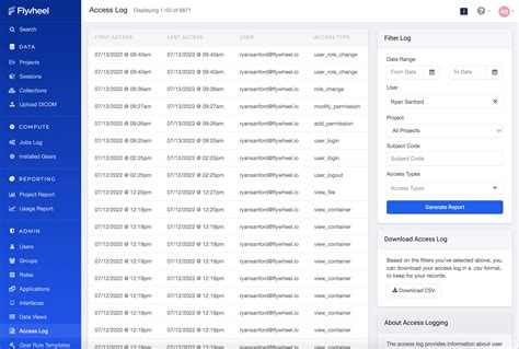 Access Logs Flywheel Documentation