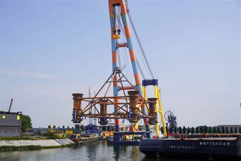 Pre Piling Drilling Template Twd