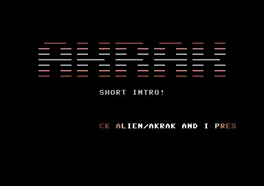 CSDb Short Intro By Akrak CSDb Short Intro By Akrak