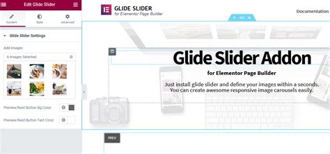 Glide Slider Addon For Elementor Page Builder By Themeofwp Codecanyon