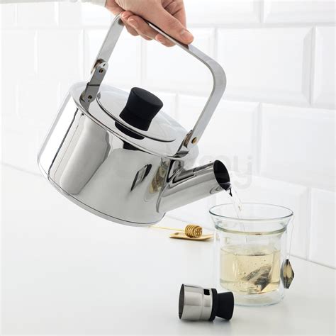 Купить Чайник METALLISK 403.602.22 IKEA (ИКЕА МЕТАЛЛИСК) ᐈ DODOMY ᐈ в ...