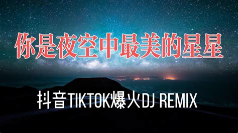2023抖音 Tiktok爆火dj Remix 你是夜空中最美的星星若把你与你到永久下辈子还要和你成个家骗子是你爱都爱了爱似水仙