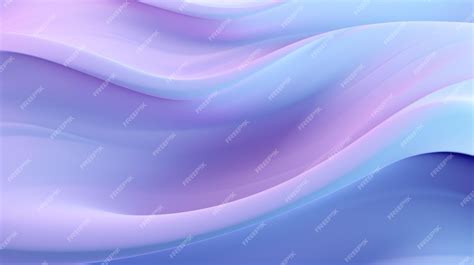 Premium Photo Soft Periwinkle Color Wavy Abstract Background