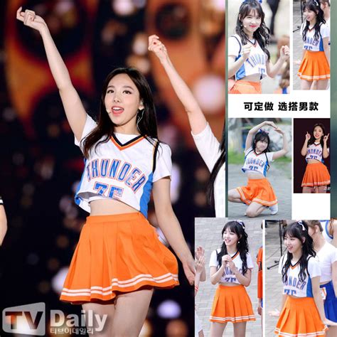 啦啦队服装少女时代性感学生男女足球宝贝校园运动会啦啦操演出服虎窝淘
