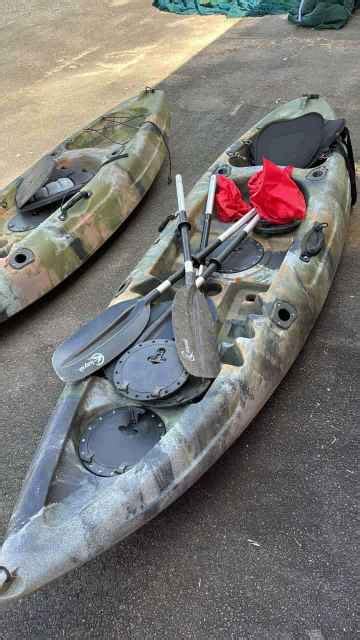 Pair Of Camo Kayaks Kayaks And Paddle Gumtree Australia Fraser Coast