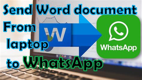 How To Send Word Document To Whatsapp YouTube