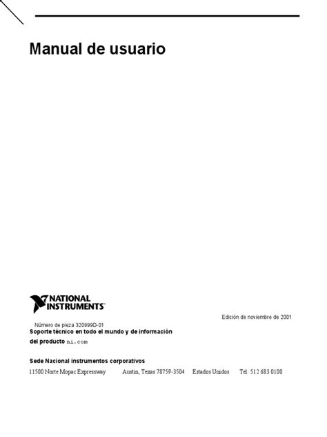 Eespcurso Completo Labview Word En Es Pdf Software Software De