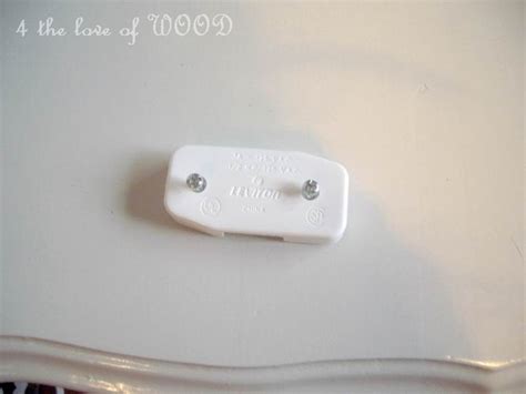 4 The Love Of Wood SWITCH YOUR LIGHT Cord Switch Install Tutorial