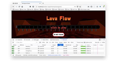 performance tuning a webvr game mozilla hacks the web developer blog