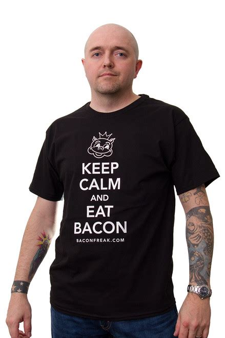 Keep Calm And Eat Bacon T Shirt