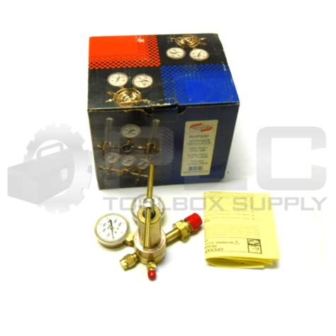 New Uniweld Rhp500 Brazing Torch Regulator Plc Toolbox Supply
