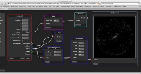 Flexmonkey Particlelab Node Based Particle System Editor