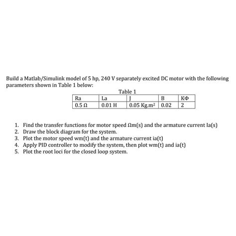 Solved Build A Matlab Simulink Model Of Hp V Separately Chegg