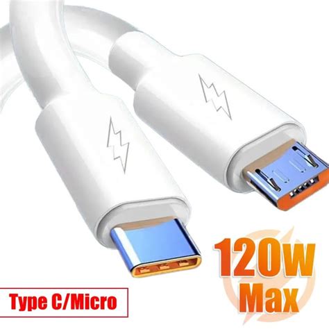 Micro Usb Cable Super Fast Charging Cord Type C Usb C High Speed