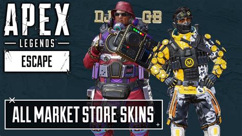 New Apex X Market Store Skins Apex Legends Youtube