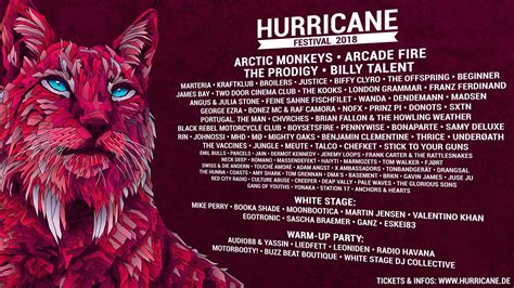 Hurricane Festival 2018 Line Up Nach Tagen Richtig Viel Gute Musik