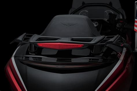Honda Gold Wing Luggage Rack Black With Lightstrike Tail Light Goldstrike