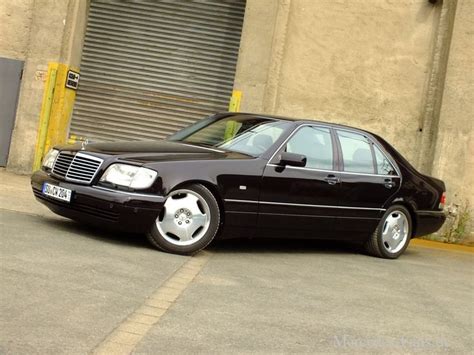 Nur 50 Modelle: Echt groß -artig - Mercedes S500 Exklusiv (W140 ...