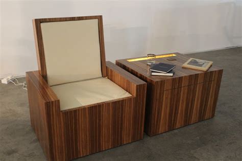 Table Converts To Chair StashVault Secret Stash Compartments