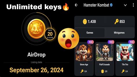 Hamster Kombat Most Important Update When Tge With Unlimited Key