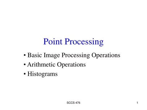 Ppt Point Processing Powerpoint Presentation Free Download Id1724916