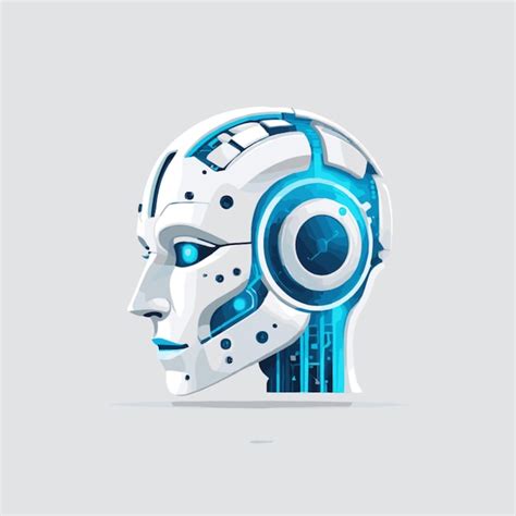 Premium Vector Artificial Intelligence Vector On A White Background