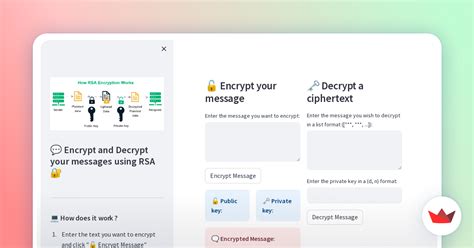 Rsa Cryptosystem
