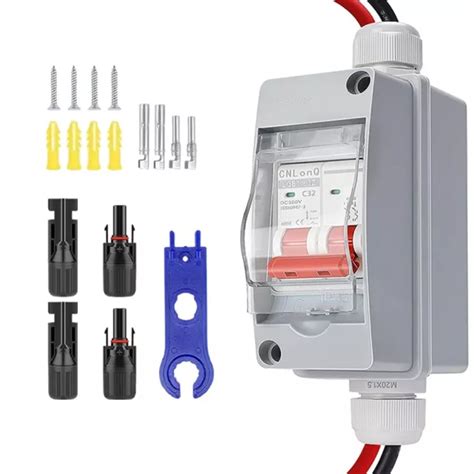 CABLAGE FACILE ET S Curis Avec Interrupteur Isolant DC Pour Syst Mes