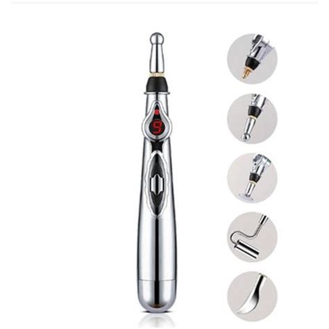 Electronic Acupuncture Pen Electric Meridians Laser Therapy Heal