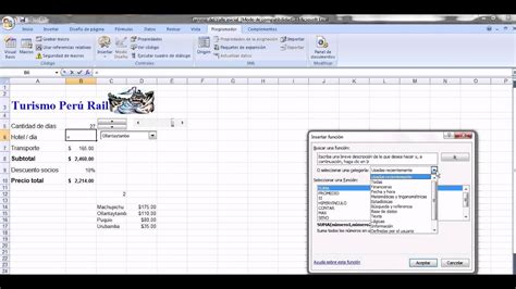 Cuadro Combinado Excel