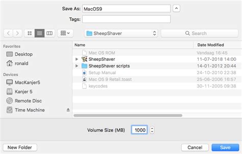 Setting Up Sheepshaver For Osxmacos E Maculation Wiki