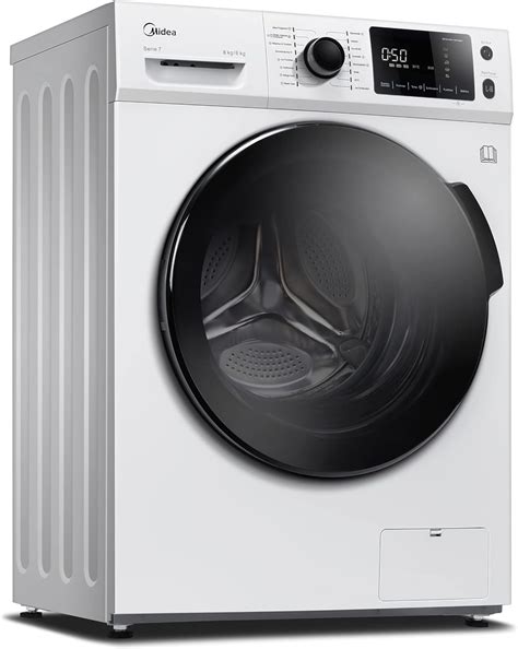 Midea WT 7.860 iN Waschtrockner / 47,5cm tief Slim Design / 8/6kg ...