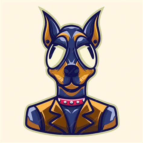 Premium Vector Cute Alpha Dog Animal Character Vector Art