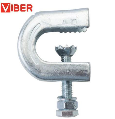 Factory Supplied Galvanized Carbon Fixture C Type Clamps Pipe