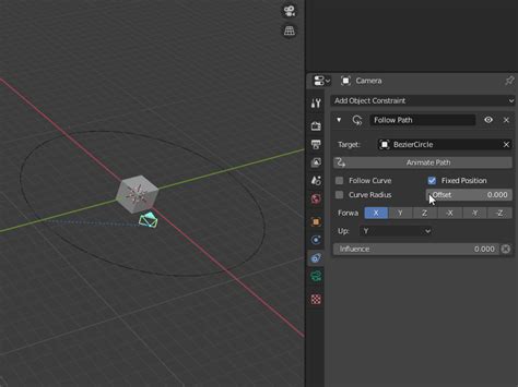 Camera Path Constraint Not Working As Wanted Blender Stack Exchange