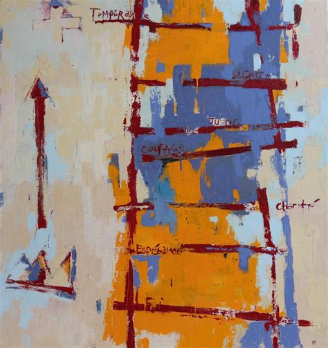 L Echelle De Jacob Peinture Par Marie Ange Colin Artmajeur